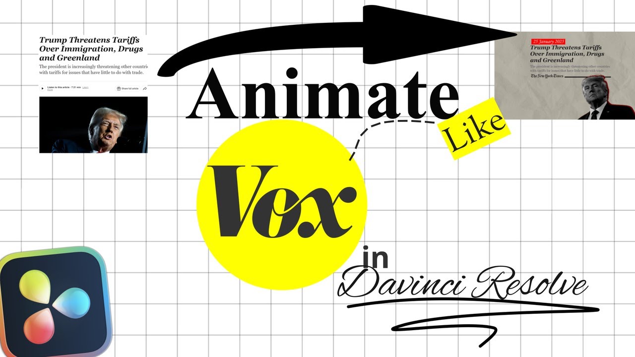 VOX style Animation Inside DaVinci Resolve 19 (complete Tutorial) - YouTube