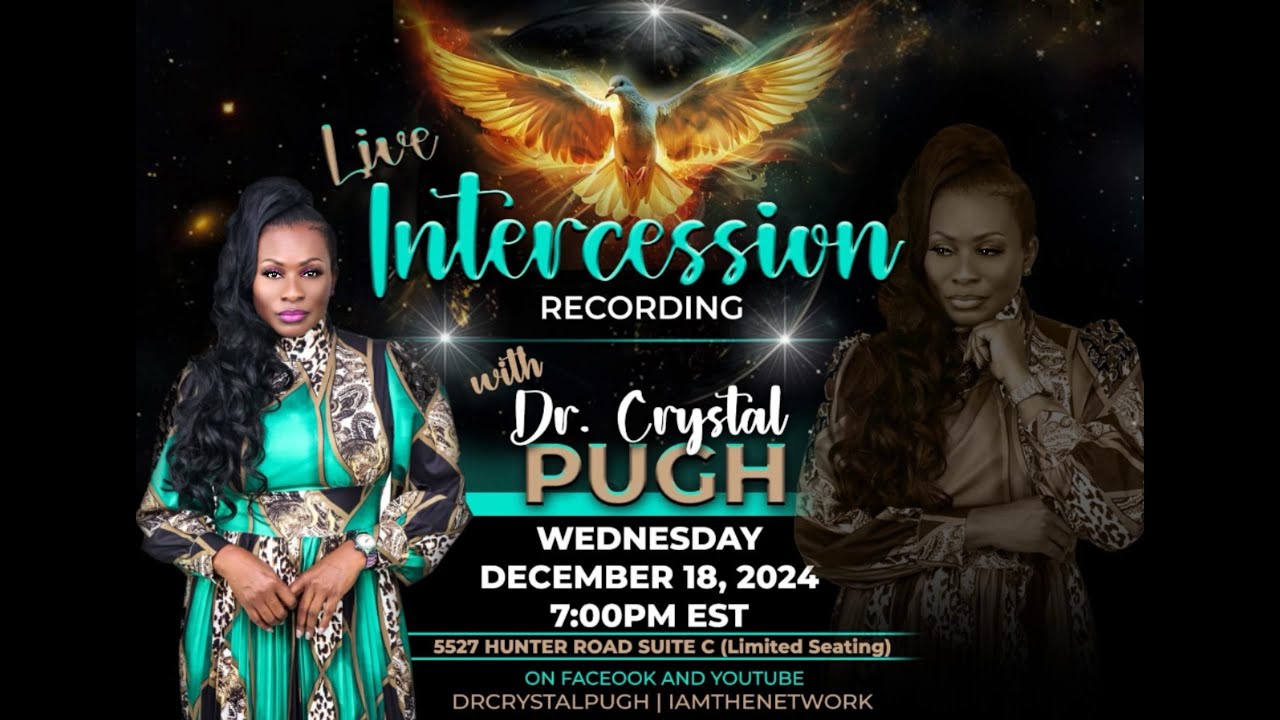 Live Intercession With Dr. Crystal Pugh - YouTube