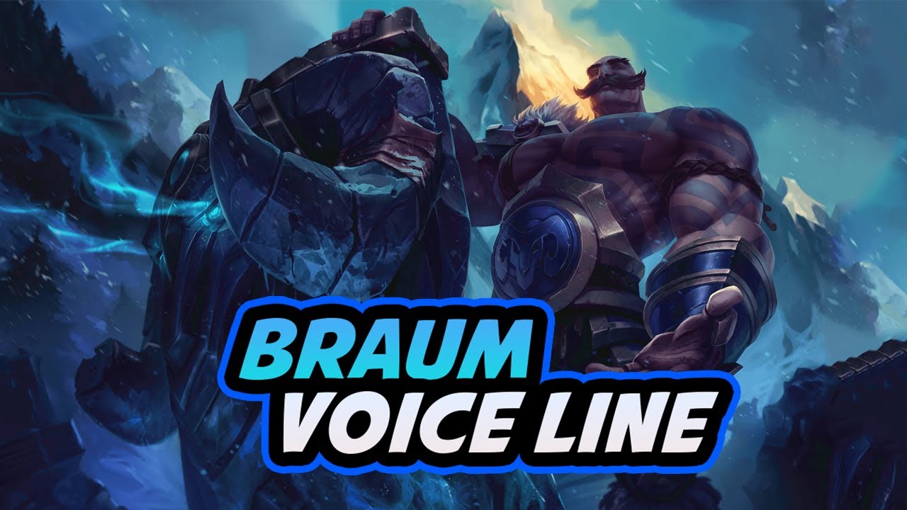 BRAUM VOICE LINE - WILD RIFT VOICE (ENGLISH SUBBED) - YouTube