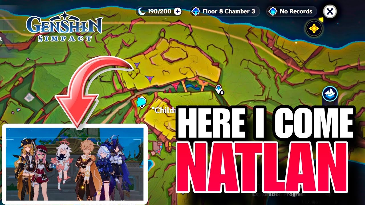 NATLAN TEASER I WHEN FATHER VISIT PYRO REGION I GENSHIN IMPACT - YouTube