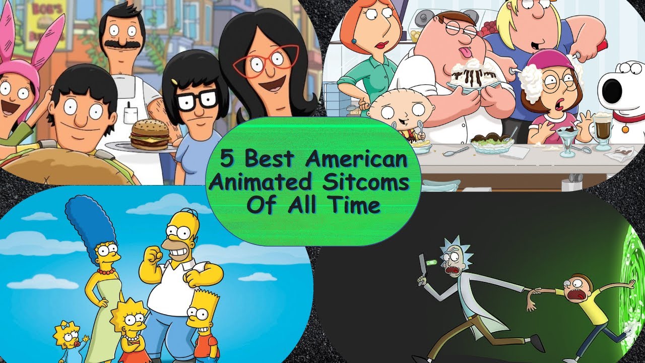 5 Best Animated Sitcoms | Top 5 | #best | #humor | #america - YouTube