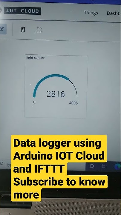 data logger using Arduino IOT Cloud and IFTTT | how to make data logger #shorts #youtubeshorts ...