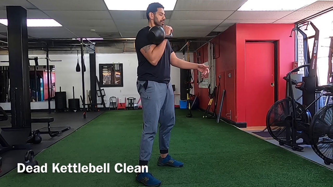Dead Start Kettlebell Clean - YouTube