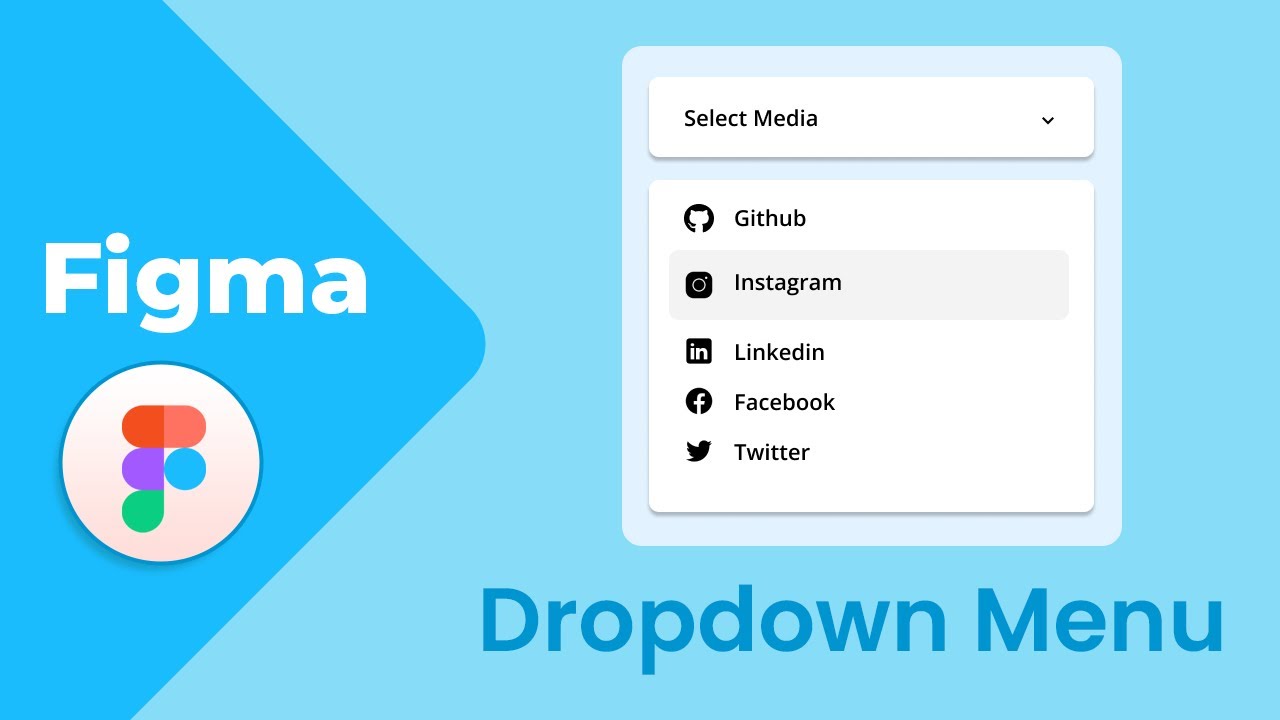 UI Component / Dropdown Menu in Figma - User Experience | DesignMentor ...