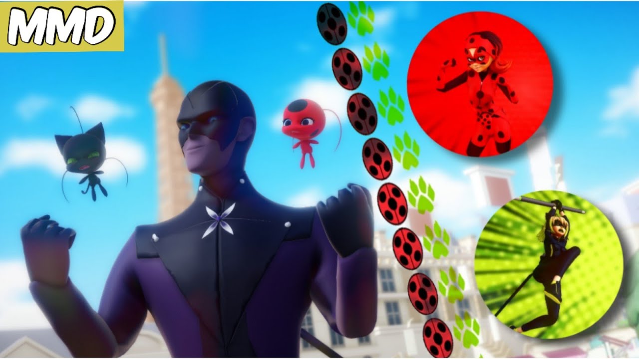 [ MMD Miraculous Ladybug s5 ] Monarch FINALLY WINS + SCARANOIR DUET ...