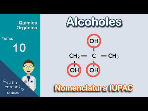 ¿Cómo nombrar ALCOHOLES? Paso a Paso