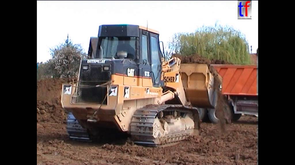 Caterpillar 973C Loads Mercedes-Benz SK & Actros / Fa. Fischer, WN ...