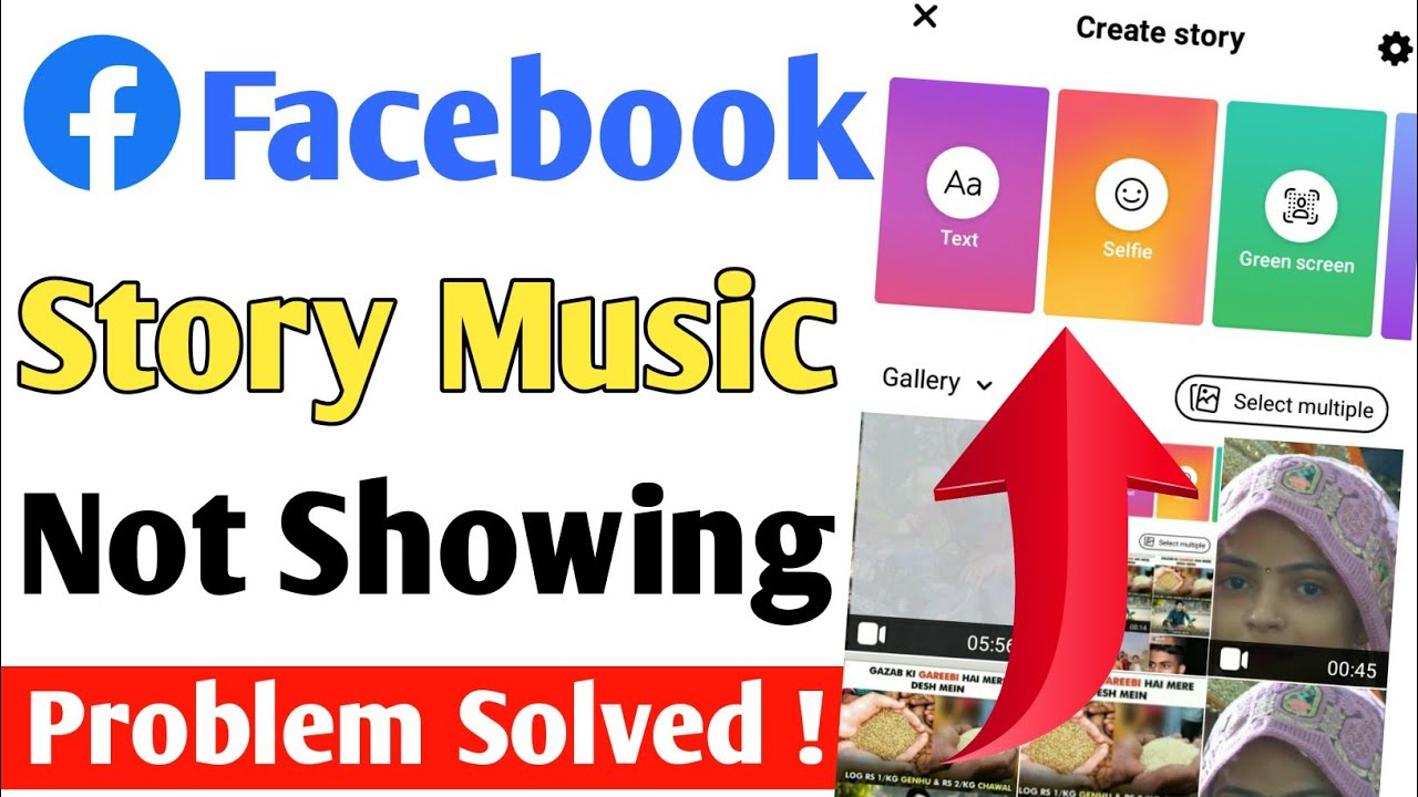 how to enable facebook story music option | facebook story music option ...