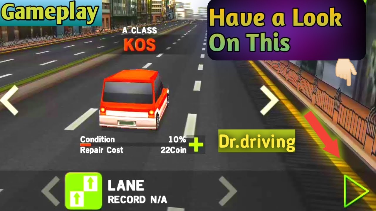 Dr.Driving Gameplay 2020 | Lane And parking Gameplay in Dr.Driving ...
