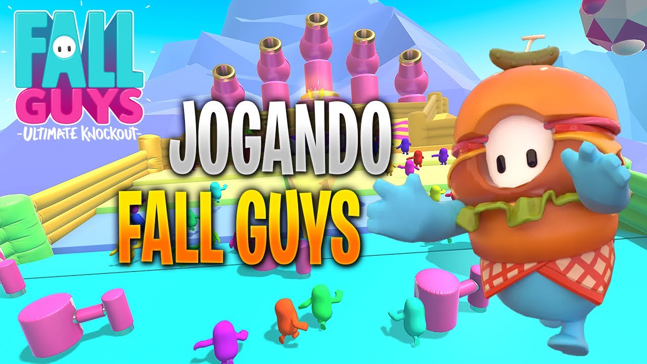 Jogando o novo Battle Royal - Fall Guys - YouTube