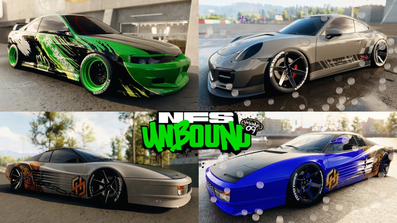 NFS UNBOUND, "A" Tier Races + Builds. Honda Integra/ Porsche 911 ...