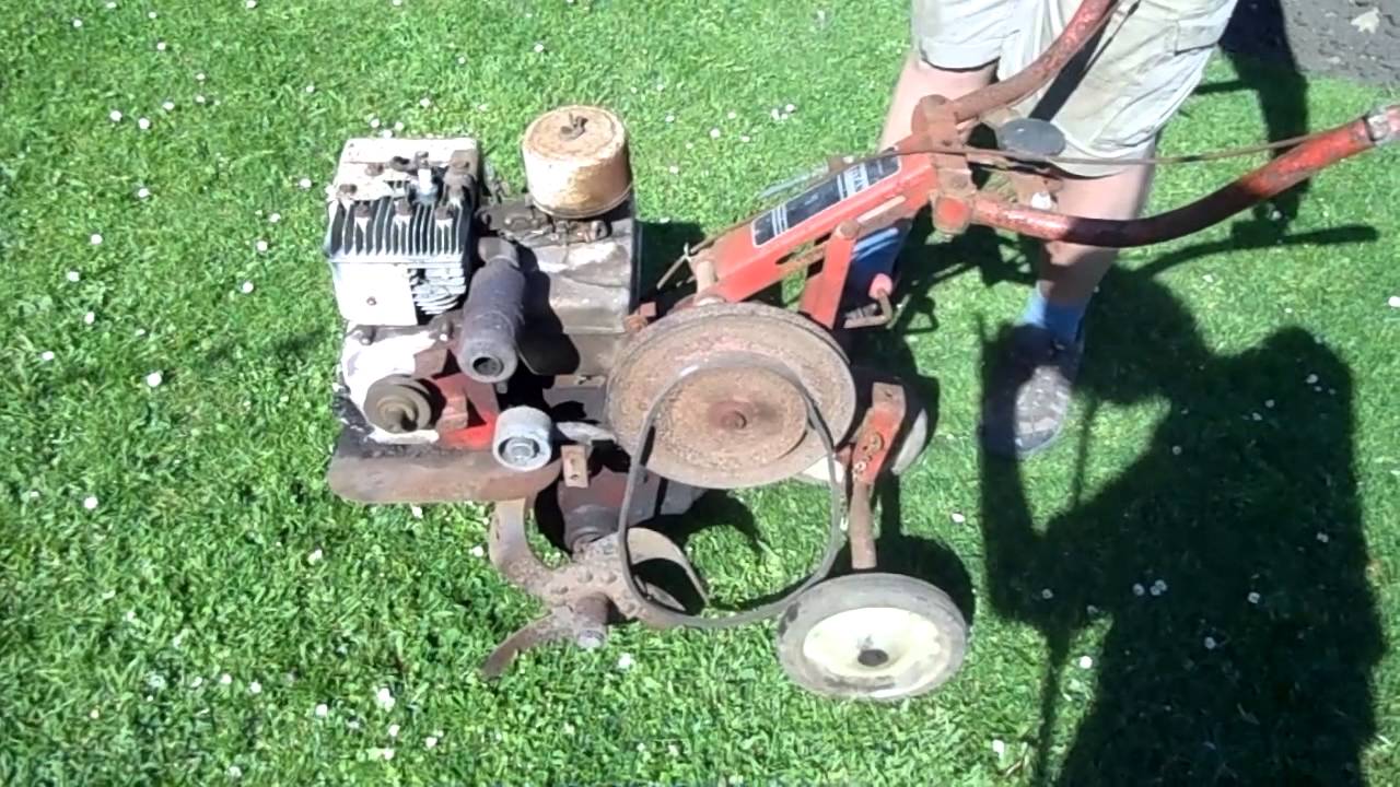 Merry Tiller Titan 1st run - YouTube