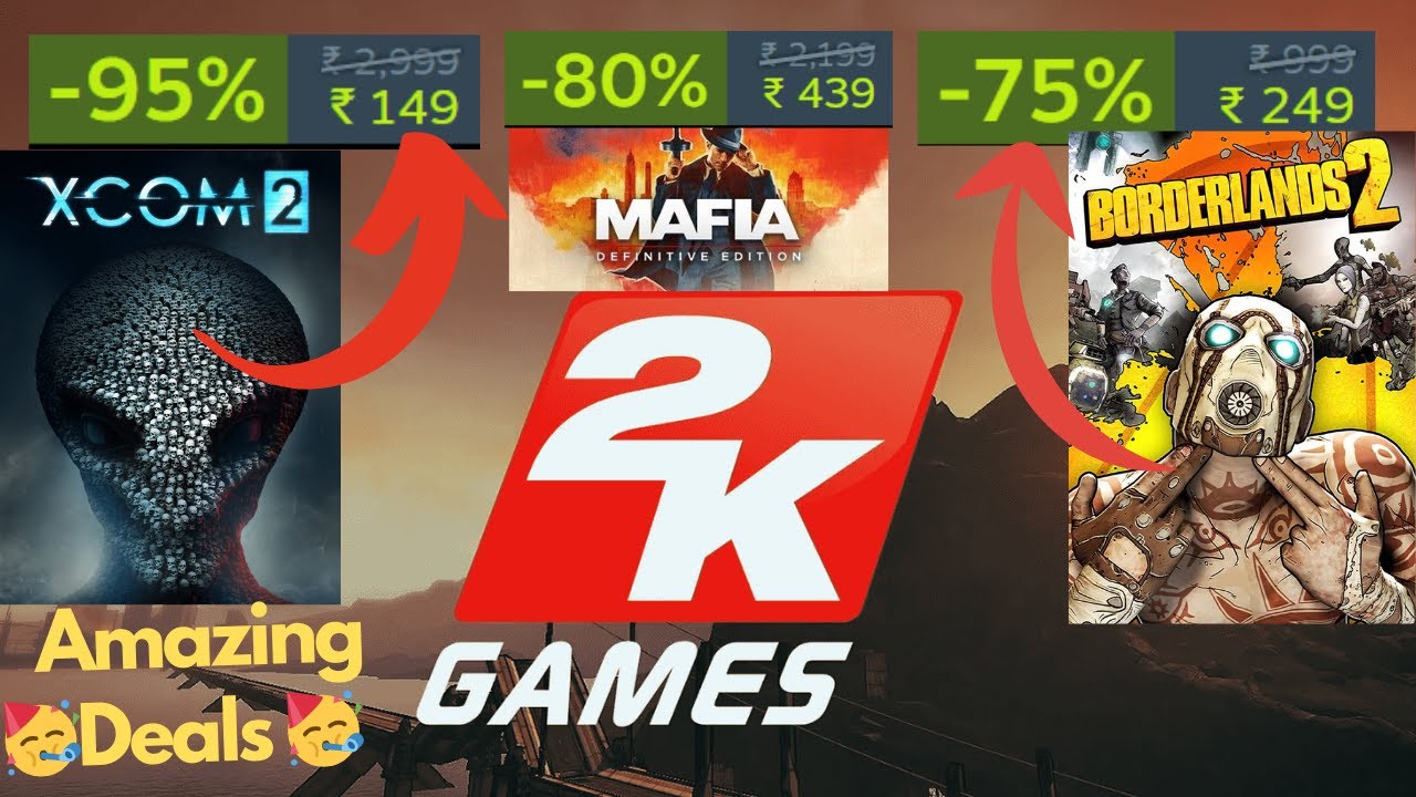 💸BEST DEALS ON 2K GAMES💸2K PUBLISHER #steamsale - YouTube