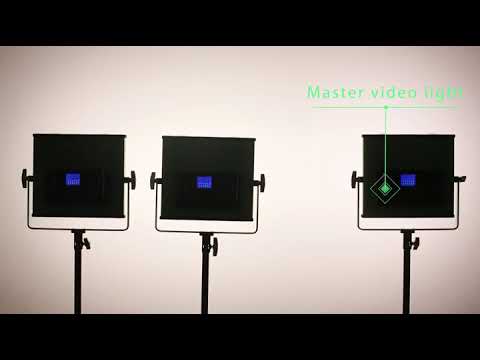 Kit de iluminación de vídeo LED con luces de vídeo regulables para ...