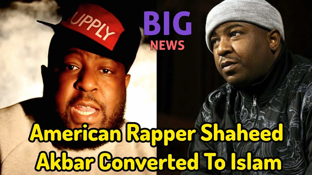 American Rapper Shaheed Akbar Converted To Islam - YouTube