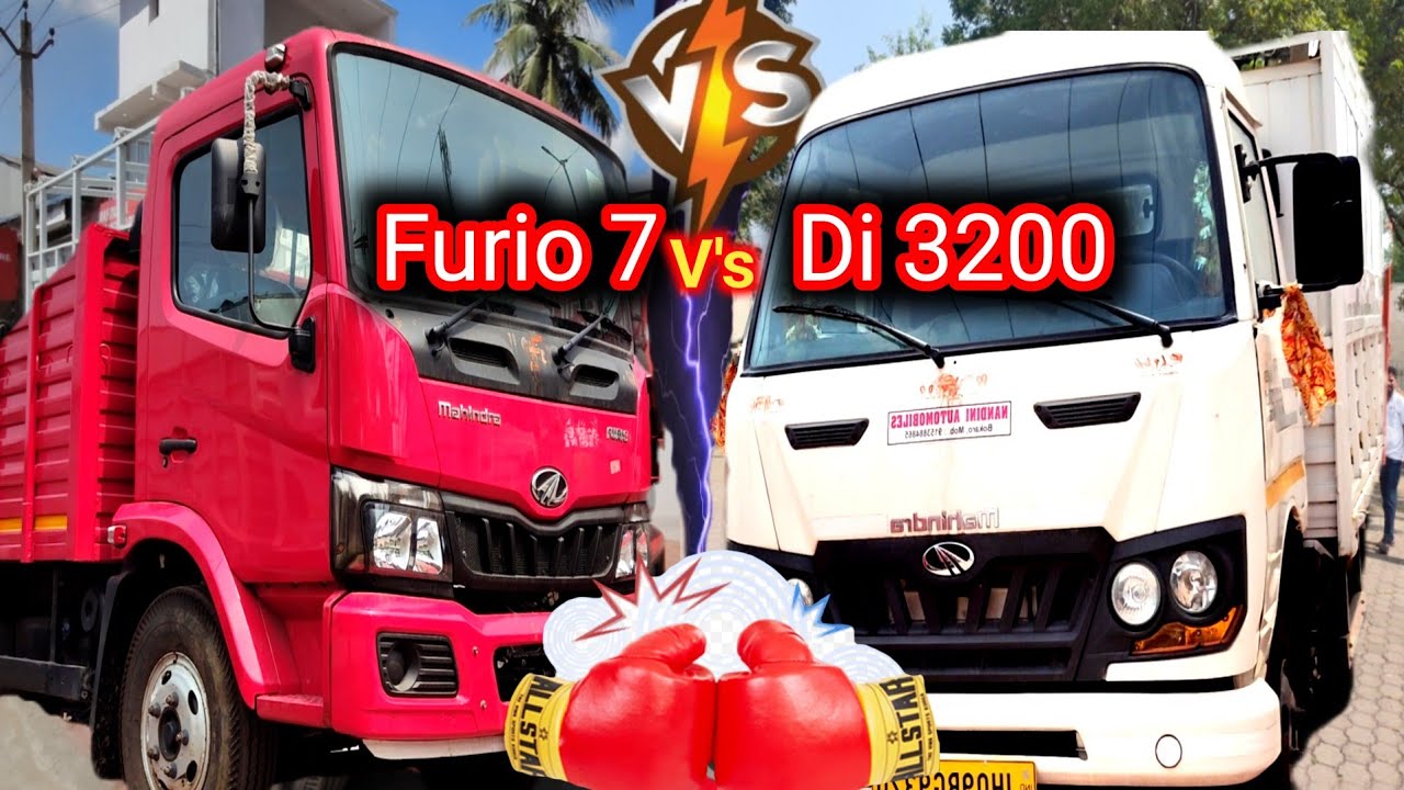 Mahindra New Furio 7 ( V's ) Old Di 3200 Mahindra V's Mahindra # ...