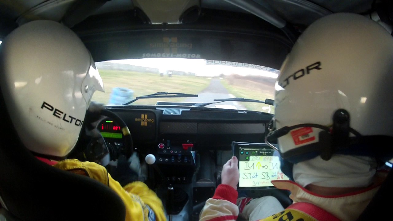 Simák Tamás - Gyarmati Dávid Szilveszter Rally 2016 2. nap 2. gyors ...