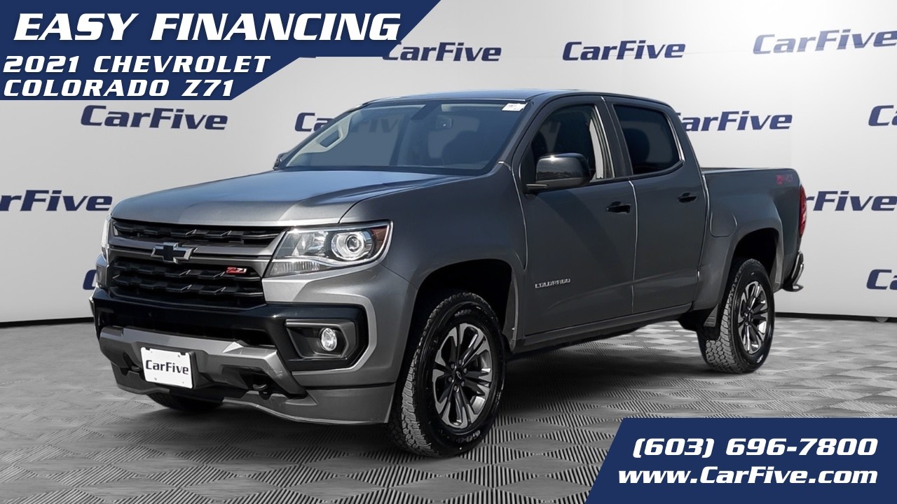 2021 Chevrolet Colorado Z71 4x4 - YouTube