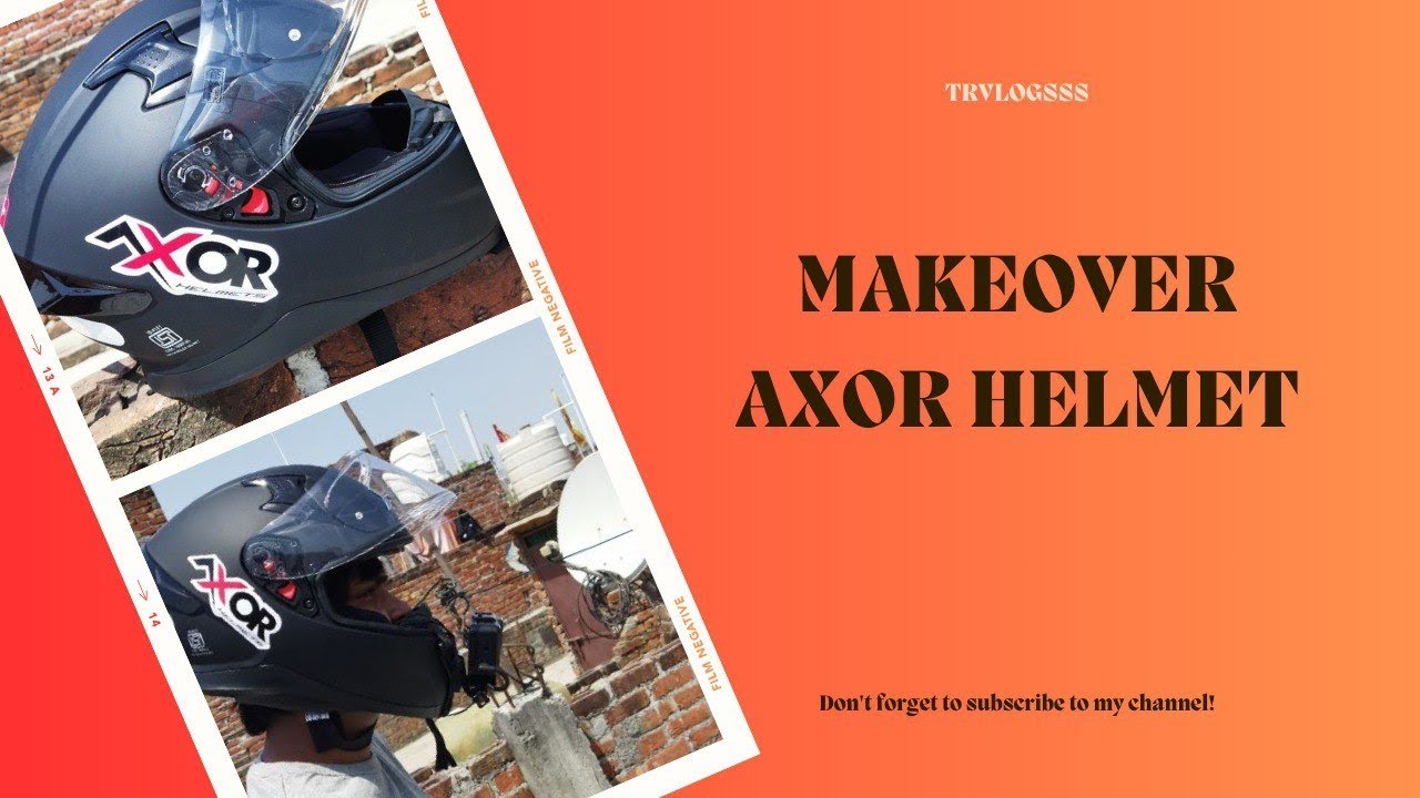 Makeover Axor Helmet - YouTube