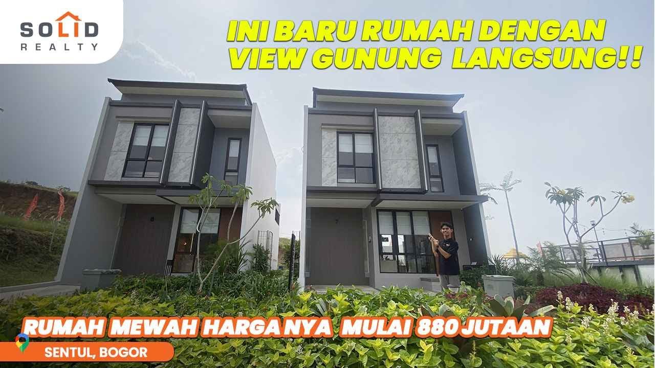 RUMAH VIEW GUNUNG ASLII HARGA MULAI 880 JUTAAN - YouTube