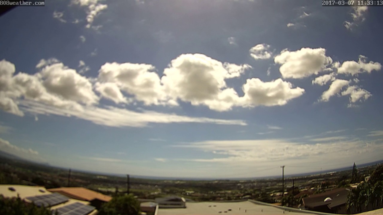 Hawaii Weather Webcam #2 (Second camera) Timelapse for Tuesday, March 7 ...