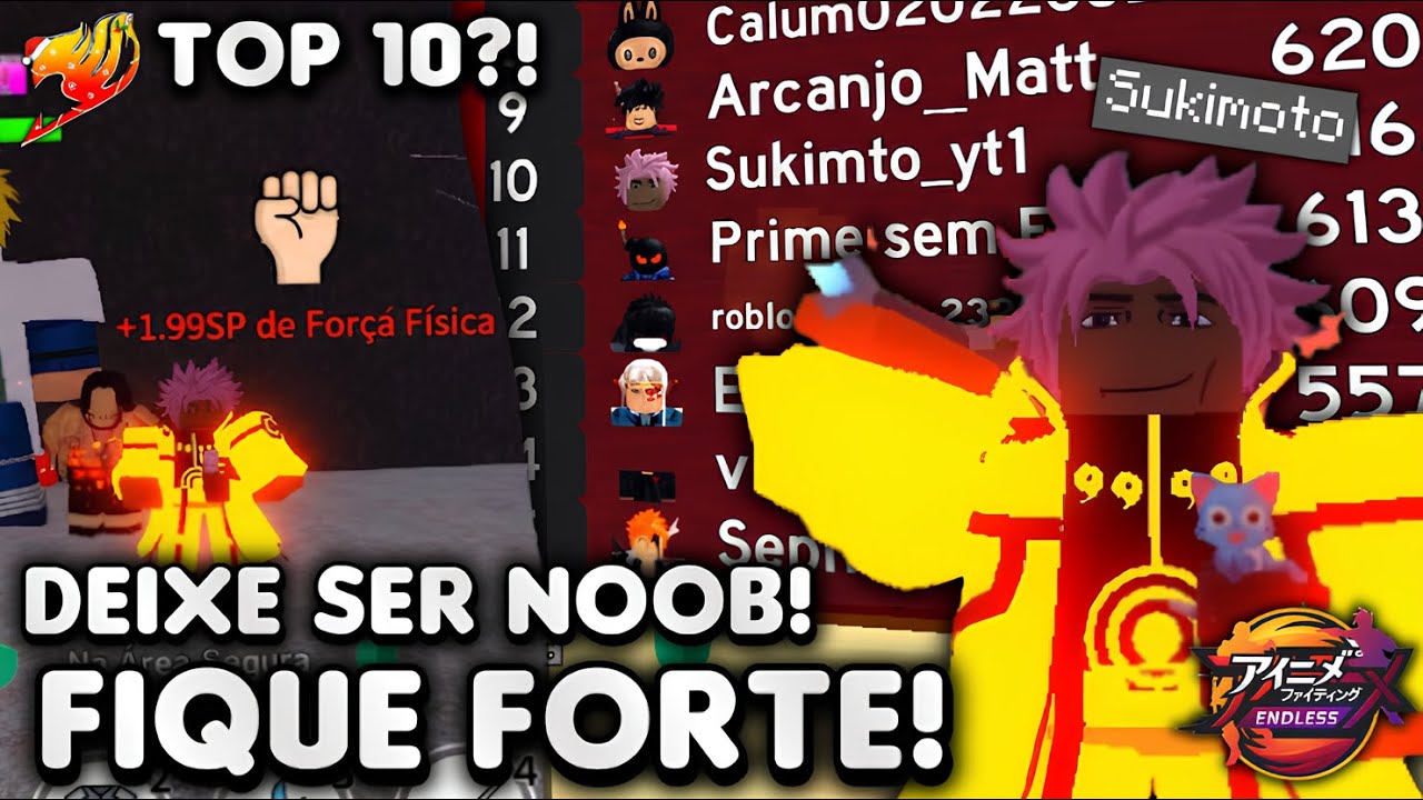 👉 COMO FICAR MUITO FORTE NO ANIME FIGHTING SIMULATOR ENDLESS! GUIA PRA ...