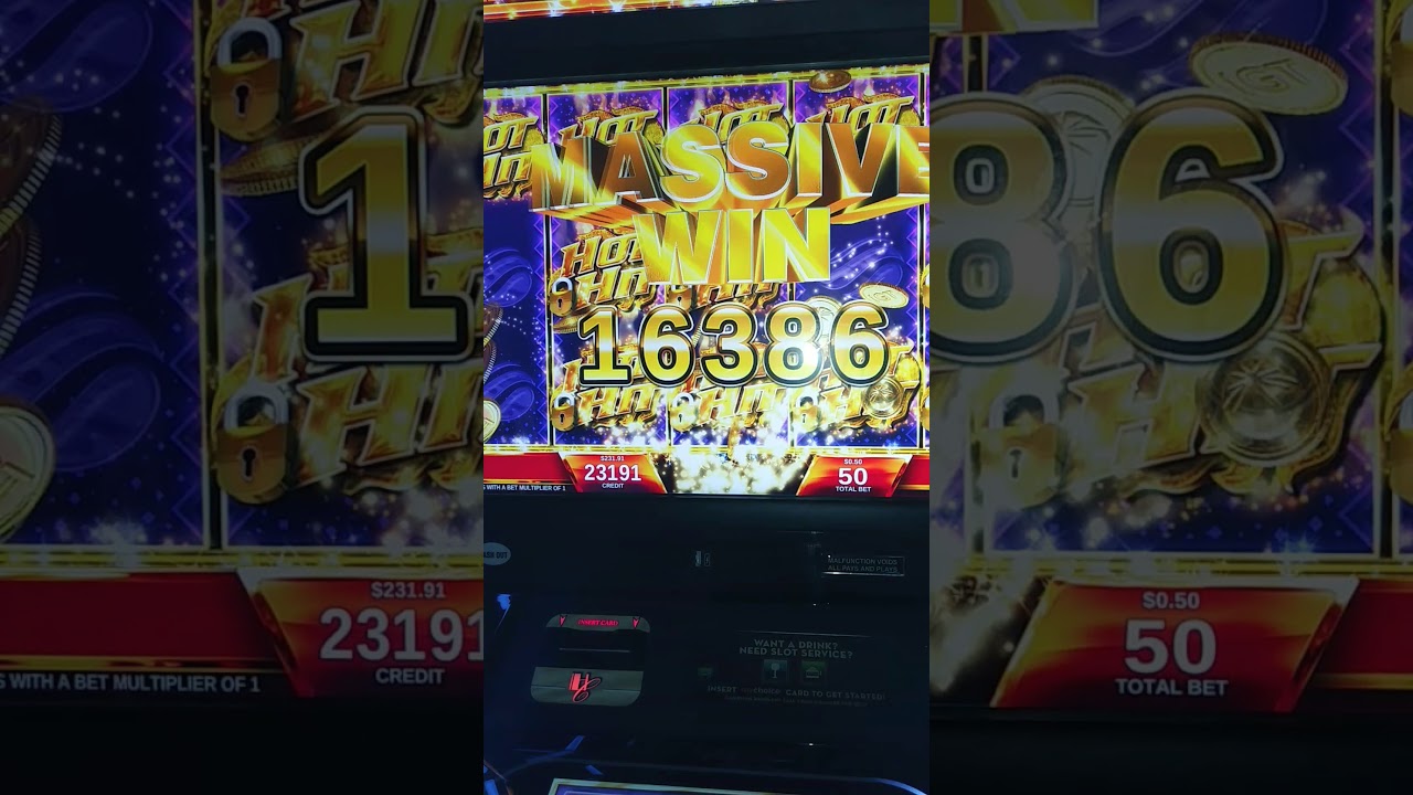 HOT HIT Slot machine 50 cent play good wins - YouTube