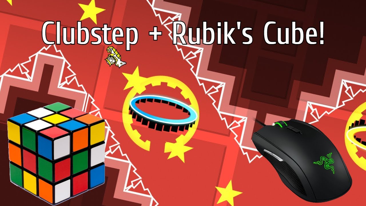 Beating Clubstep in Geometry Dash While Solving a Rubik's Cube ...