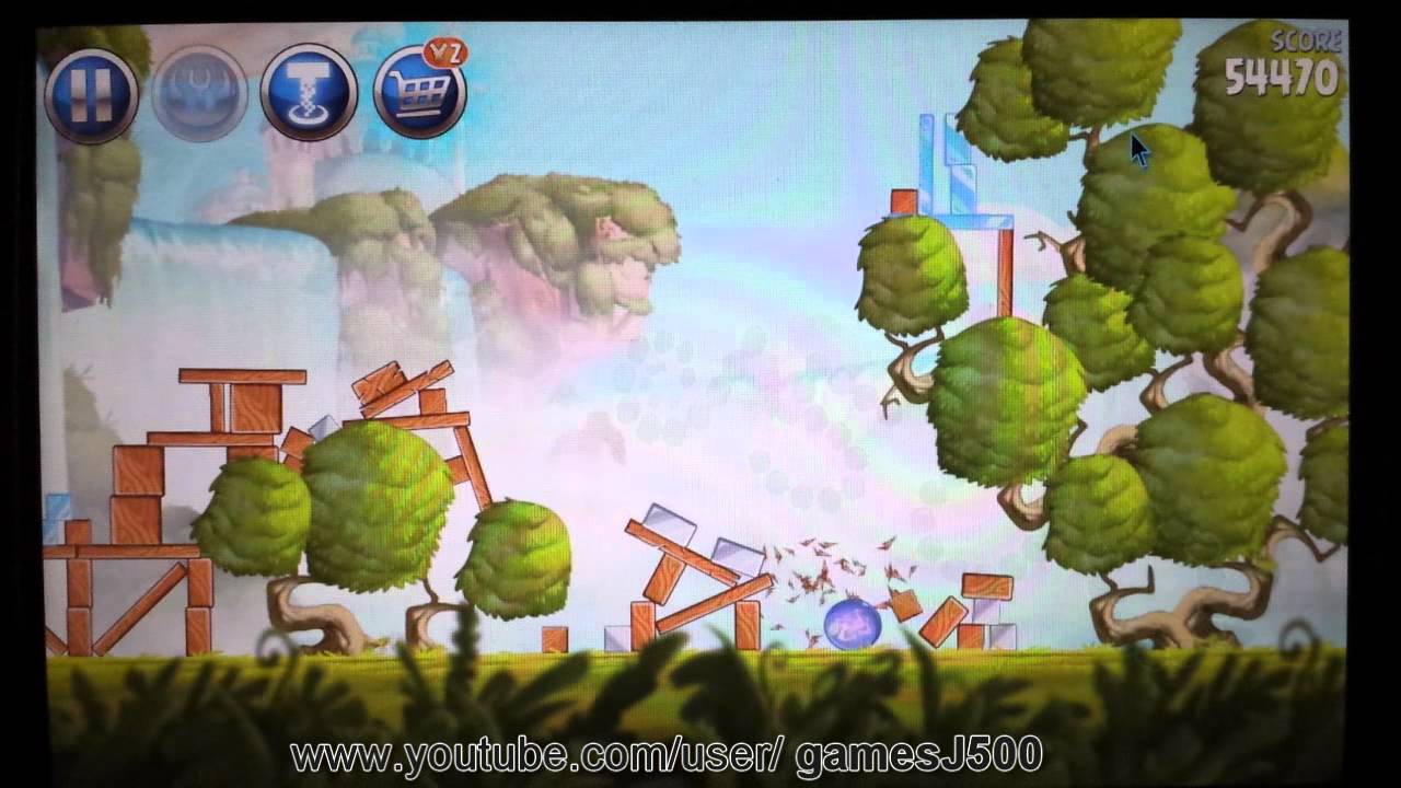 Angry Birds Star Wars 2- B1-19 Naboo Invasion Walkthrough 3 Stars ...