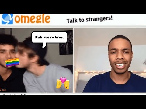 STRAIGHT HOMIES KISS ON OMEGLE  - HILARIOUS GAY COUPLES COMPILATION (AI EDITION)