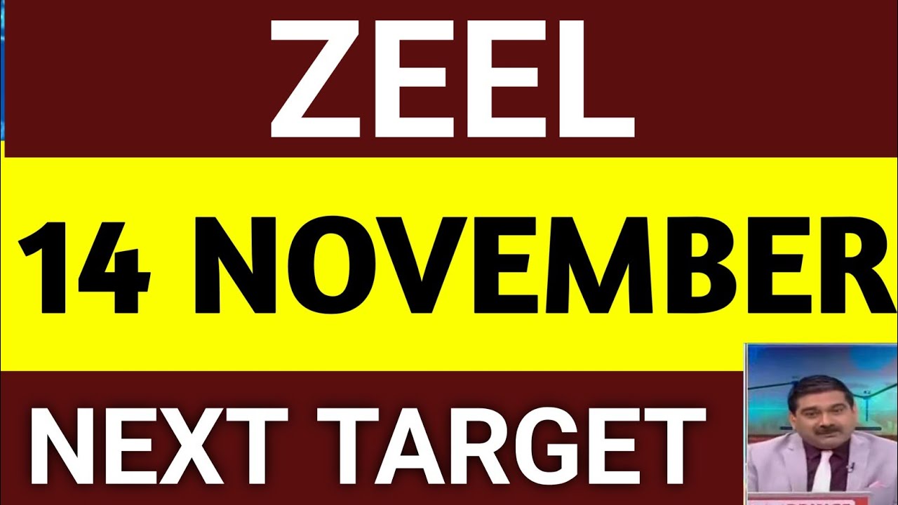 ZEE ENTERTAINMENT SHARE LATEST NEWS TODAY 🔴 ZEEL SHARE PRICE NEXT ...