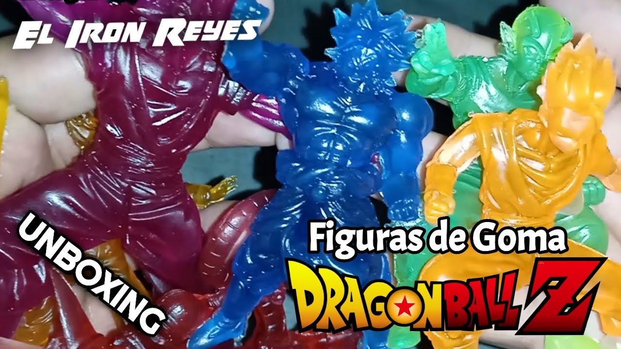 Unboxing |Figuras de Goma de Dragon Ball Z 🐉 Transparentes #dragonballz ...
