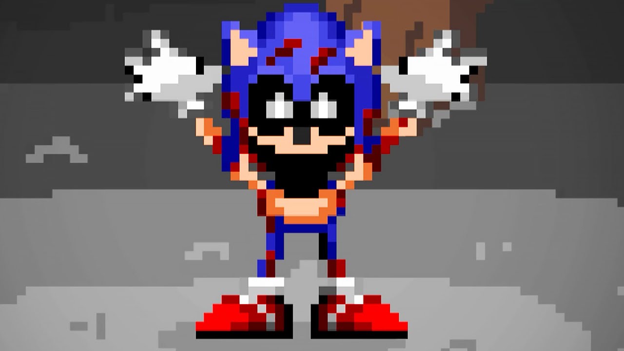 FNF Tarnished Sonic.EXE Mod - YouTube