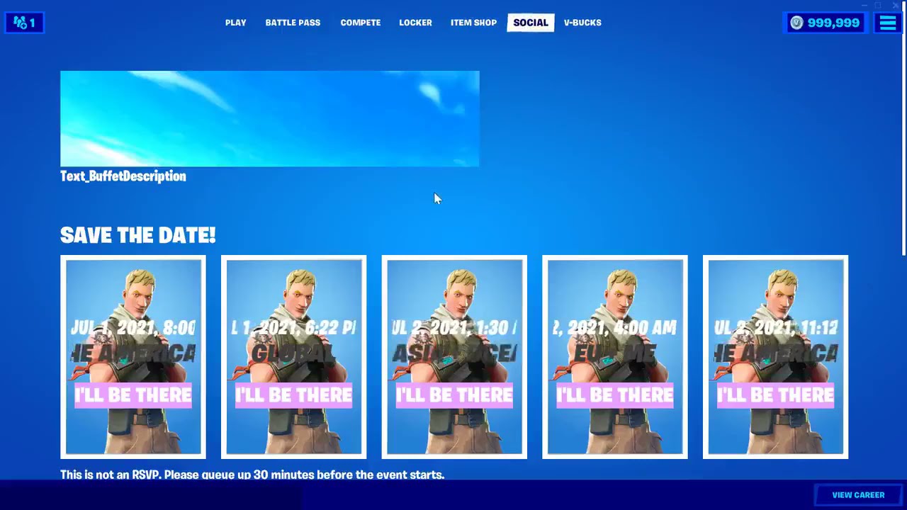 Upcoming "Social" Tab Coming to Fortnite! - YouTube