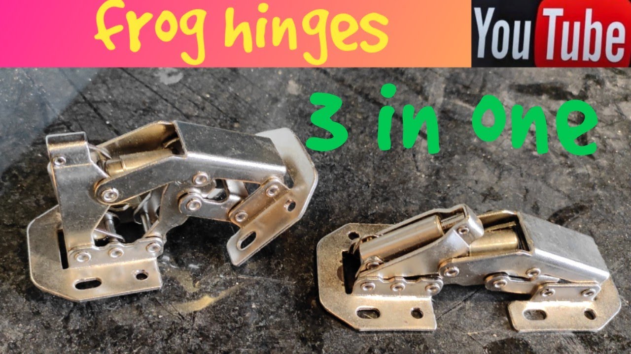 how to fitting frog hinges/3 in one hinges/mendak hinges kaise lagaye @Mycitycarpenter - YouTube