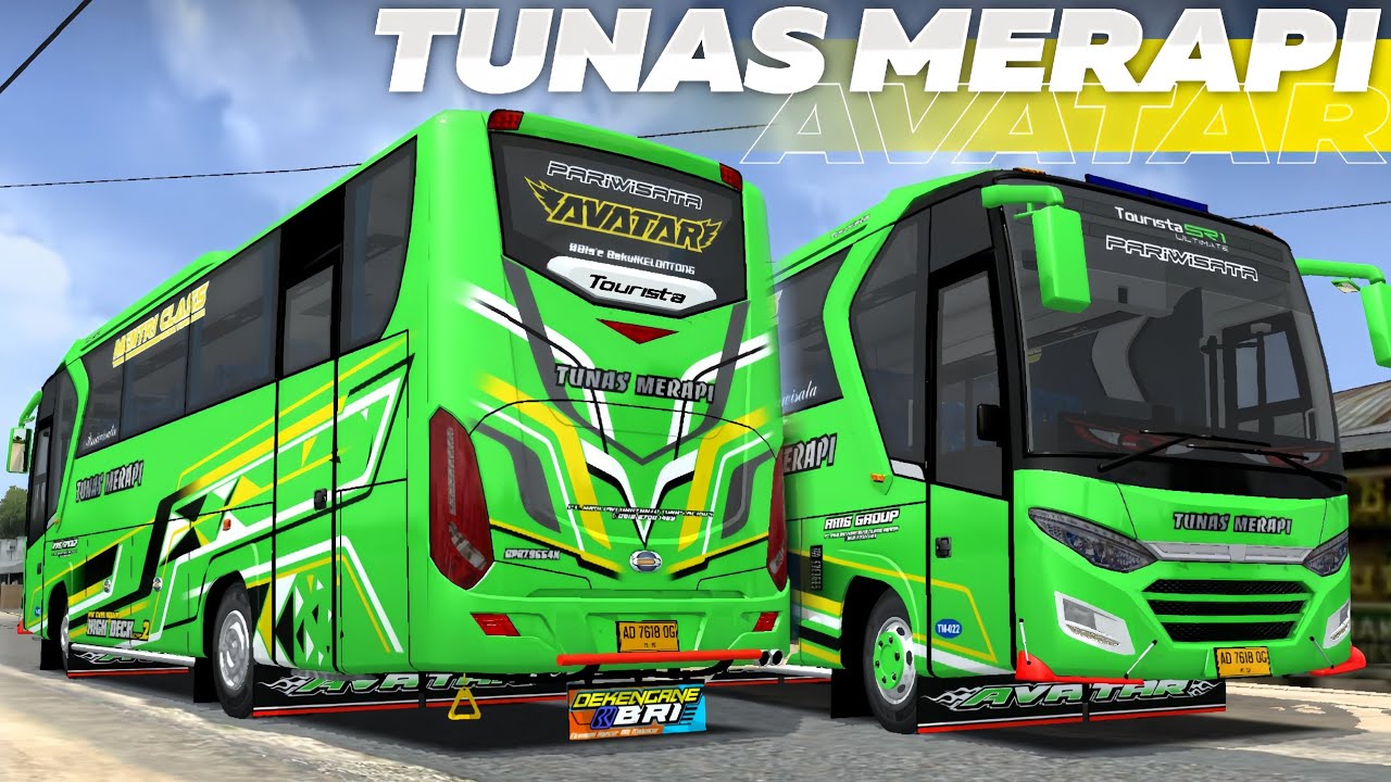 Mod bussid terbaru tourista sr1👀 share livery bus medium tunas merapi ...