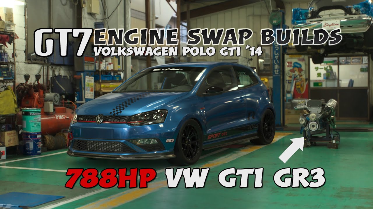 GT7 Builds: Volkswagen Polo GTI '14 with GTI VGT Gr3 Engine Swap ...