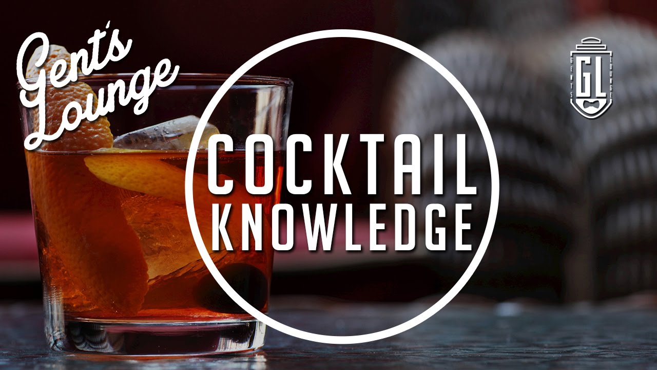 5 Cocktail Terms Every Gent Should Know || Gent's Lounge - YouTube