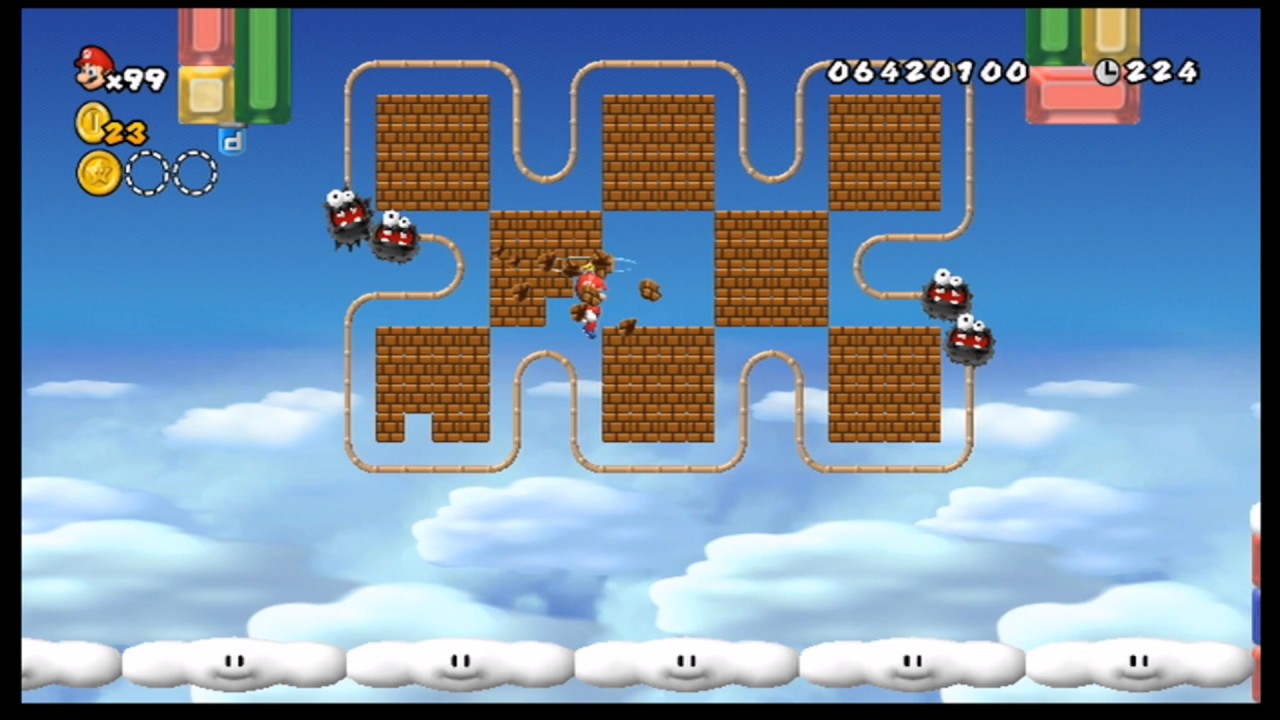 New Super Mario Bros Wii Episode 95 World 9 - 8 - YouTube