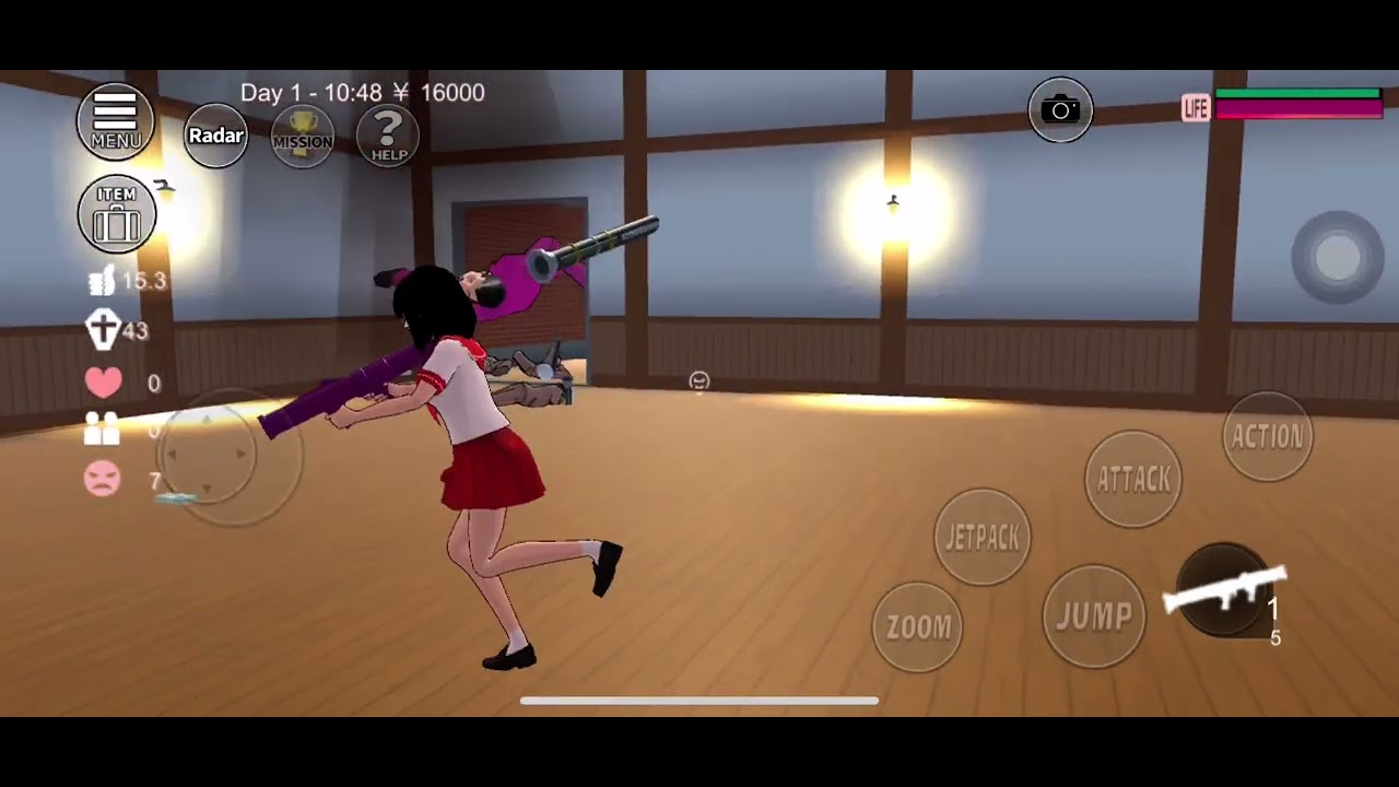 Sakura School simulator Game Play - YouTube