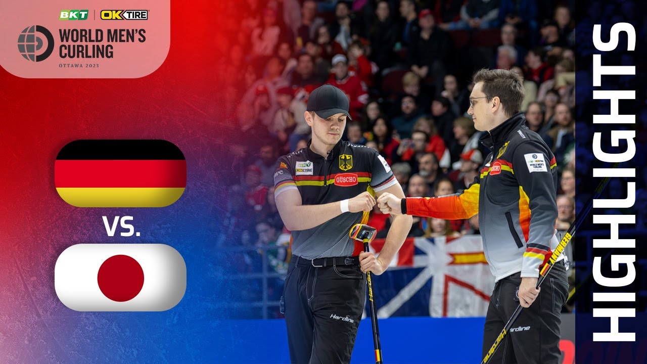 GERMANY v JAPAN - Round robin - BKT Tires & OK Tire World Men's Curling ...