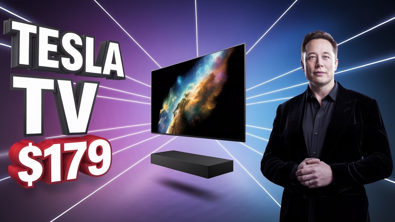 Tesla Has Done It Again! Meet the $179 Tesla Smart TV 🚀📺 MIX - YouTube