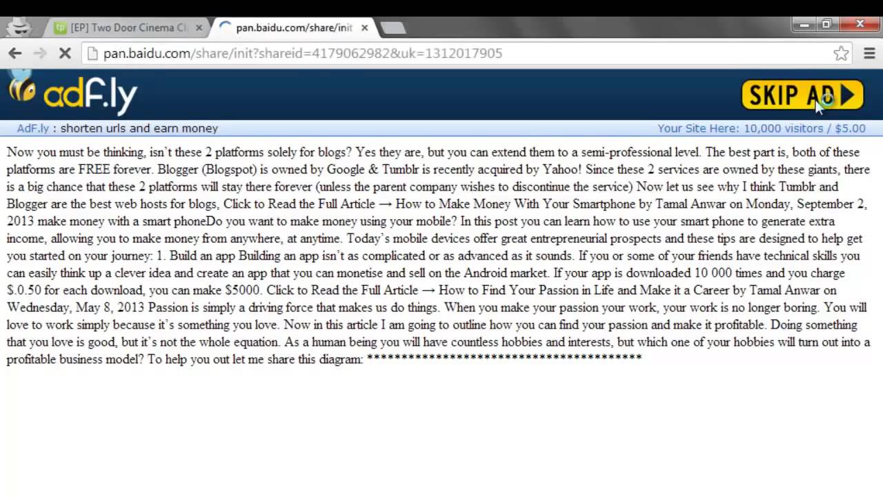 How to download from pan baidu com - YouTube