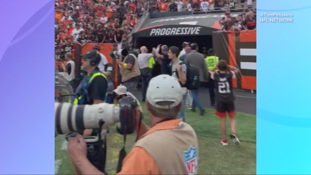 Browns plan to permanently ban fan who threw bottle at owner Jimmy ...