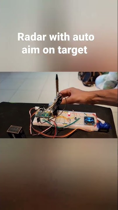 Arduino: Radar, auto detection - YouTube