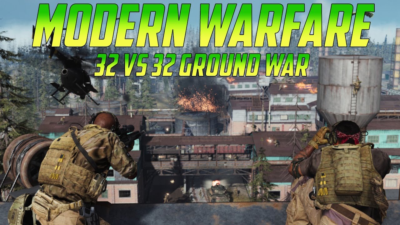 Call of Duty Modern Warfare - Ground War Impressions - YouTube
