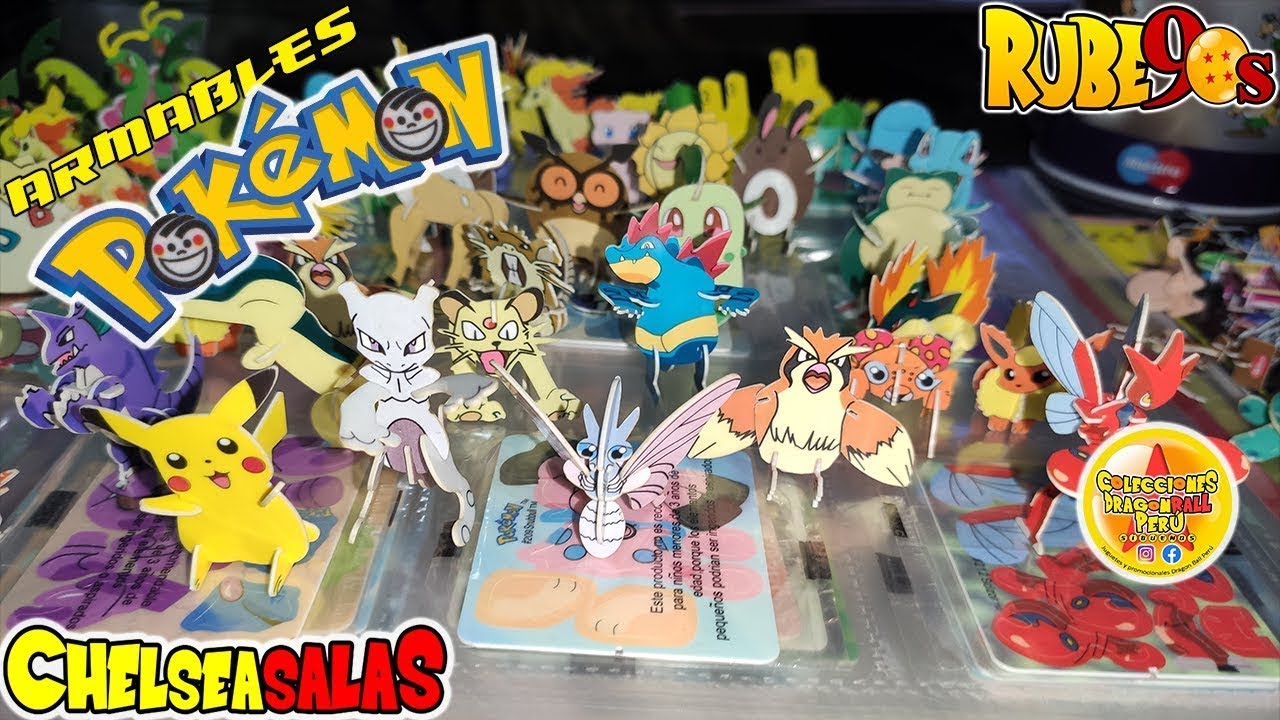 Armables Pokemon Chipy FritoLays Peru 2001 Mercado 2023 - YouTube