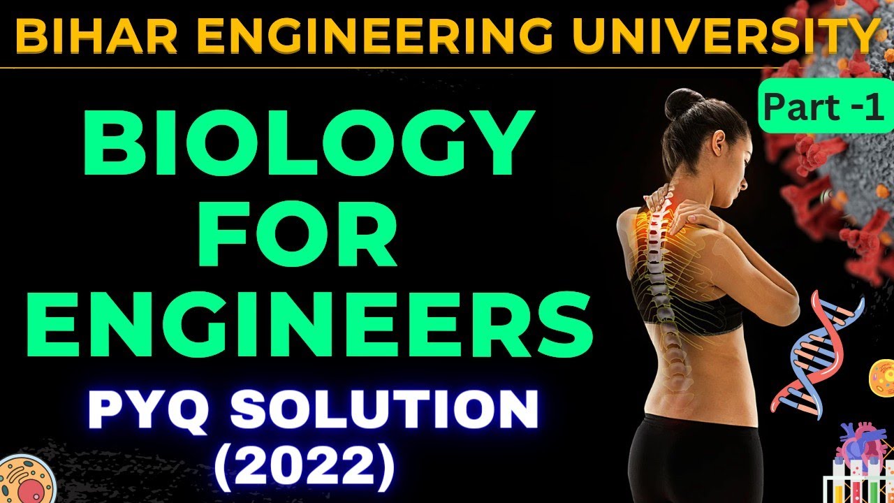 Biology For Engineers (Part-1) - YouTube