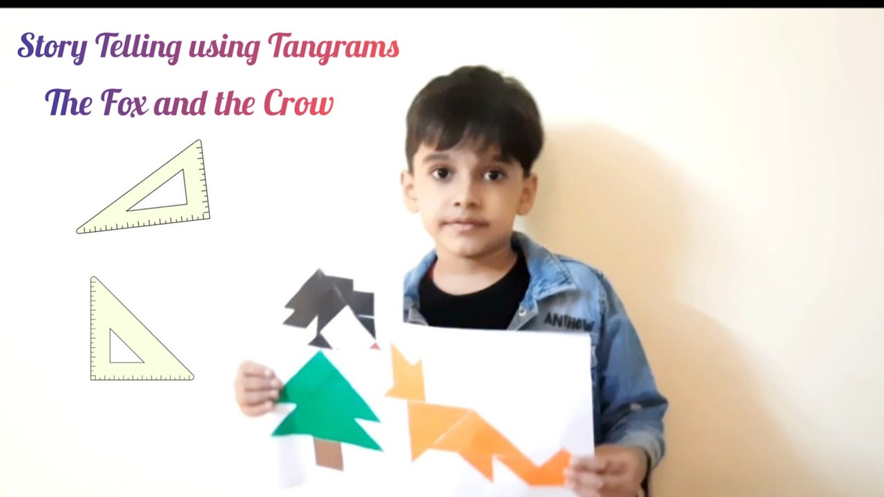 Story using Tangrams by Aayushmaan - YouTube
