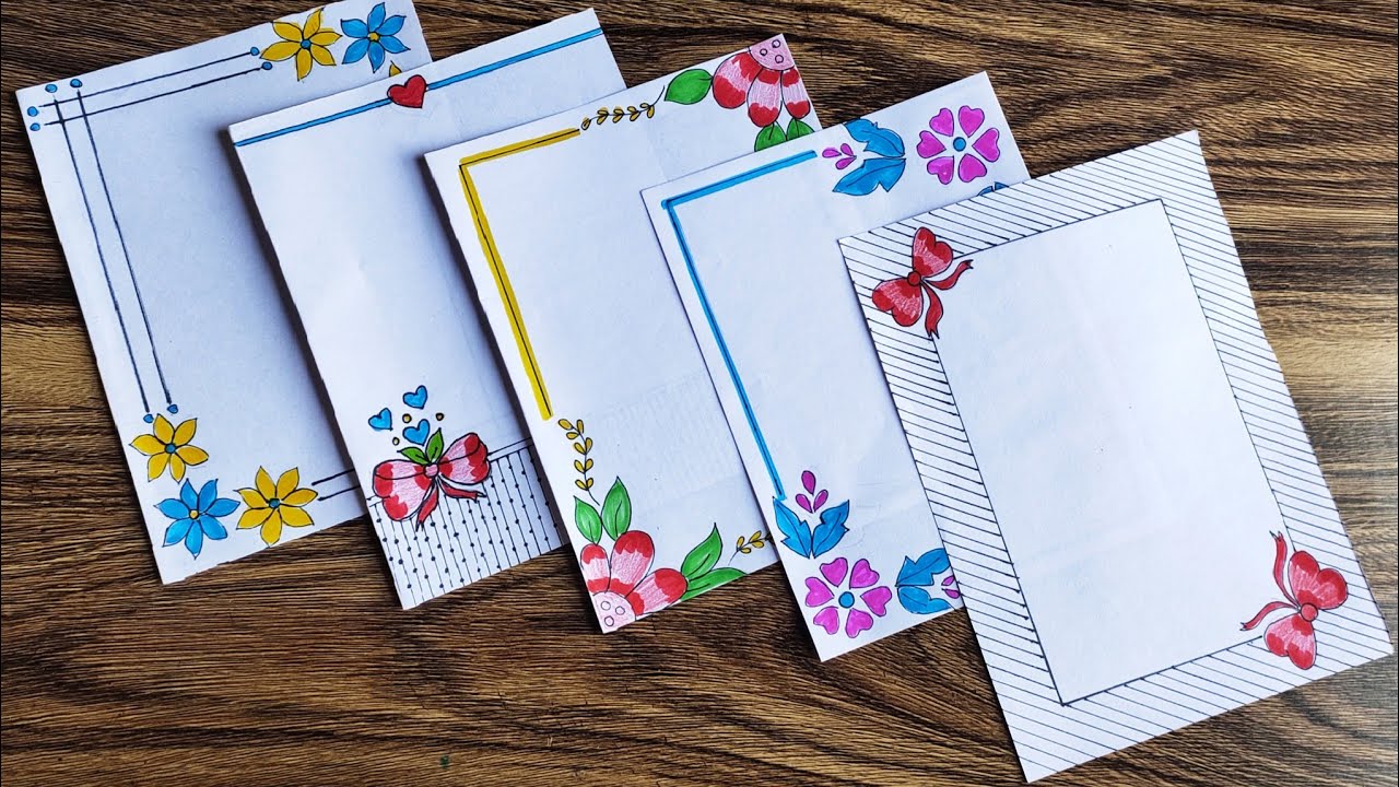 BEAUTIFUL BORDER DESIGNS/PROJECT WORK DESIGNS/ASSIGNMENT FRONT PAGE ...